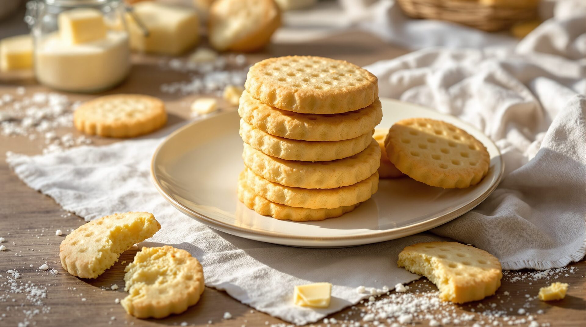 Recette de la galette de Pont Aven : biscuits bretons authentiques